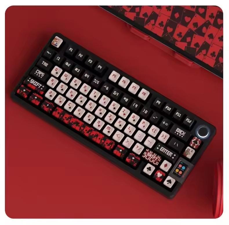 Custom Pudding Keycaps 122 Pcs Joker Theme for Mechanical Keyboards OEM ...