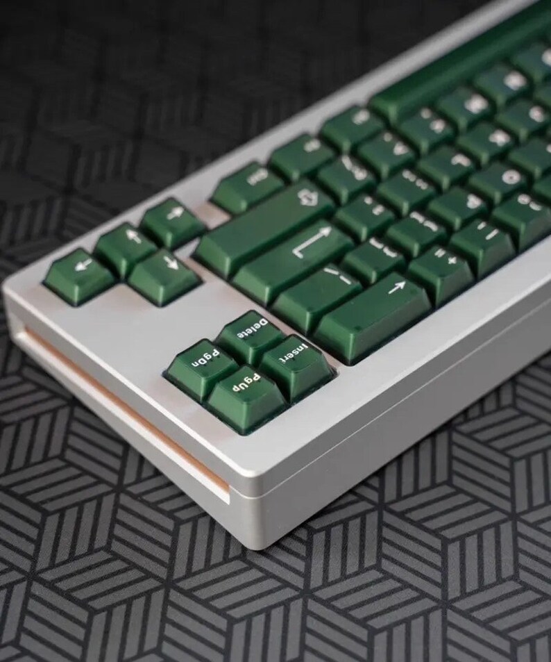 Custom Backlit Keycaps Jade 108 Pcs for Mechanical Keyboards Cherry ...