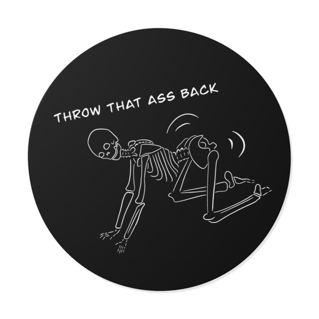 Twerking Skeleton Sticker Spooky Gothic Vinyl Sticker Etsy