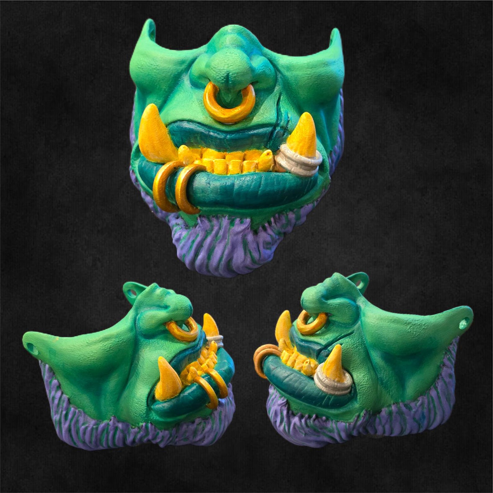 Orc Cosplay Mask - Etsy