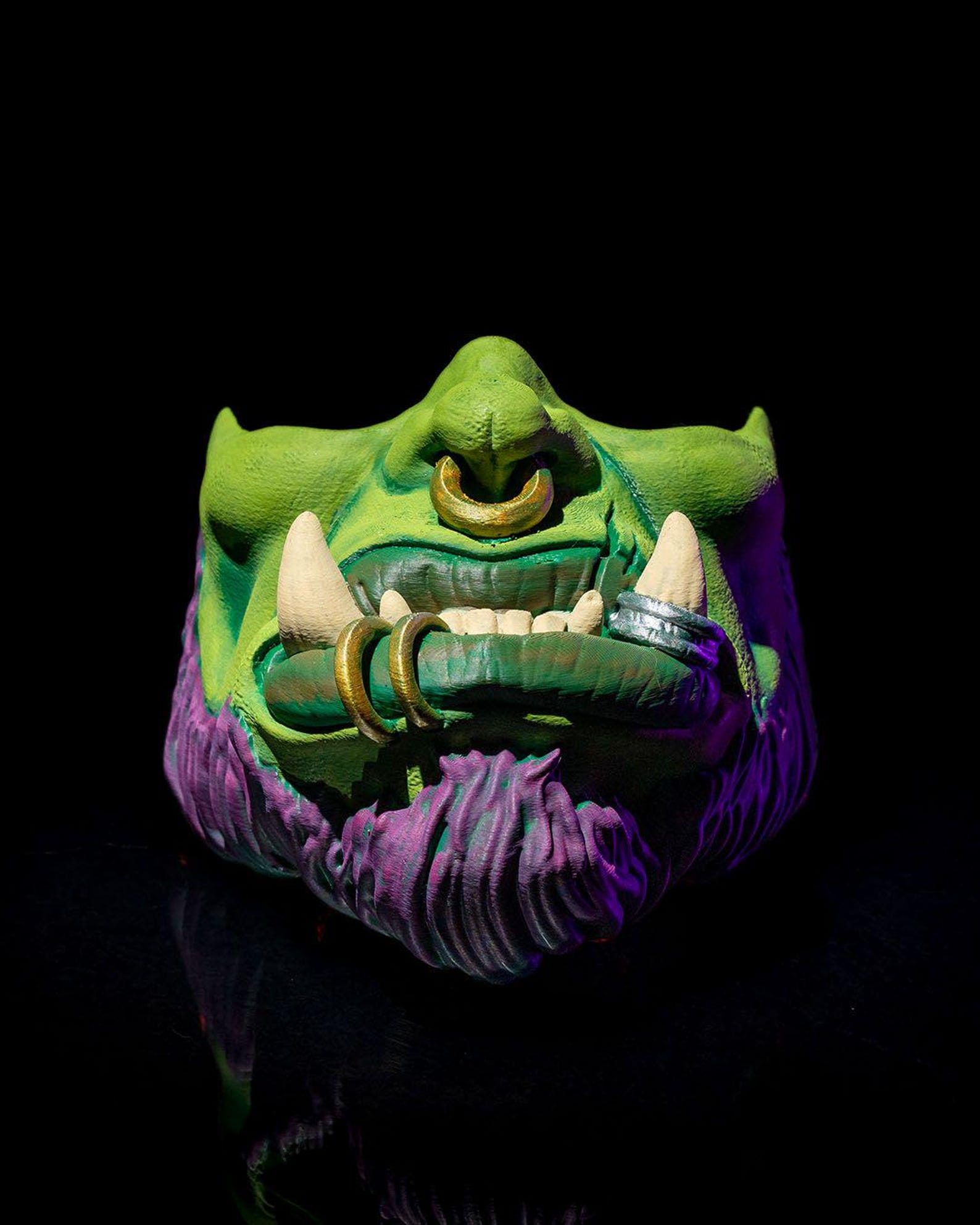 Orc Cosplay Mask - Etsy