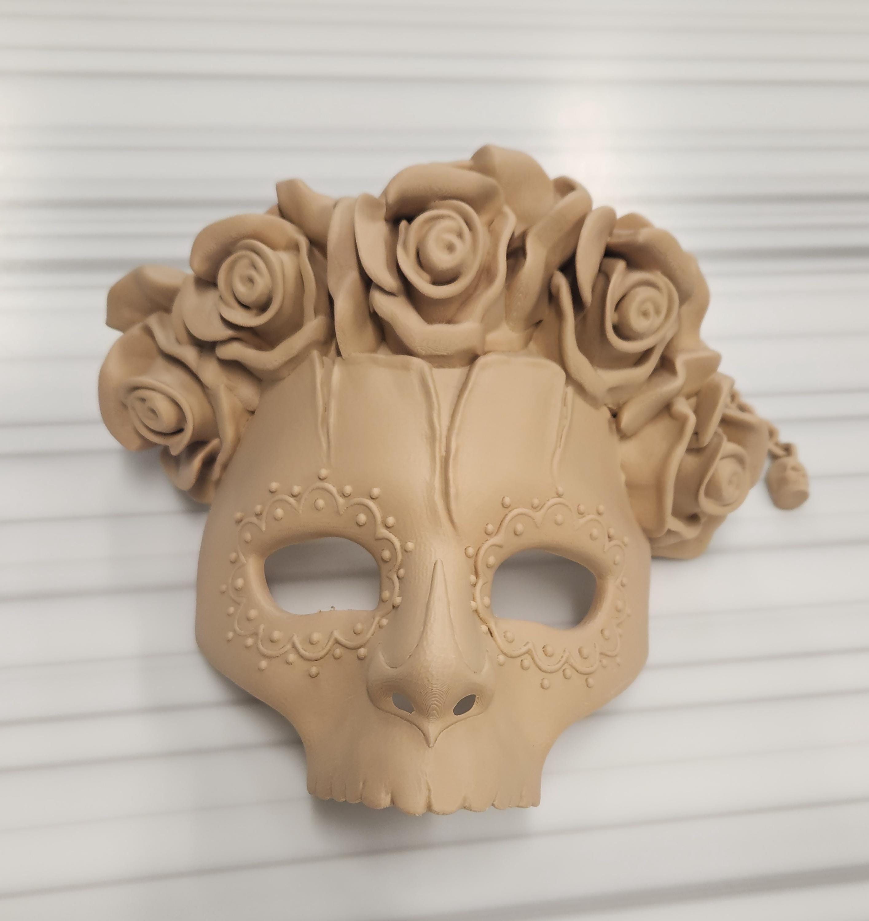 Dia De Los Muertos Calavera Cosplay Mask - Etsy