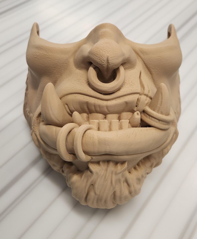 Orc Cosplay Mask - Etsy