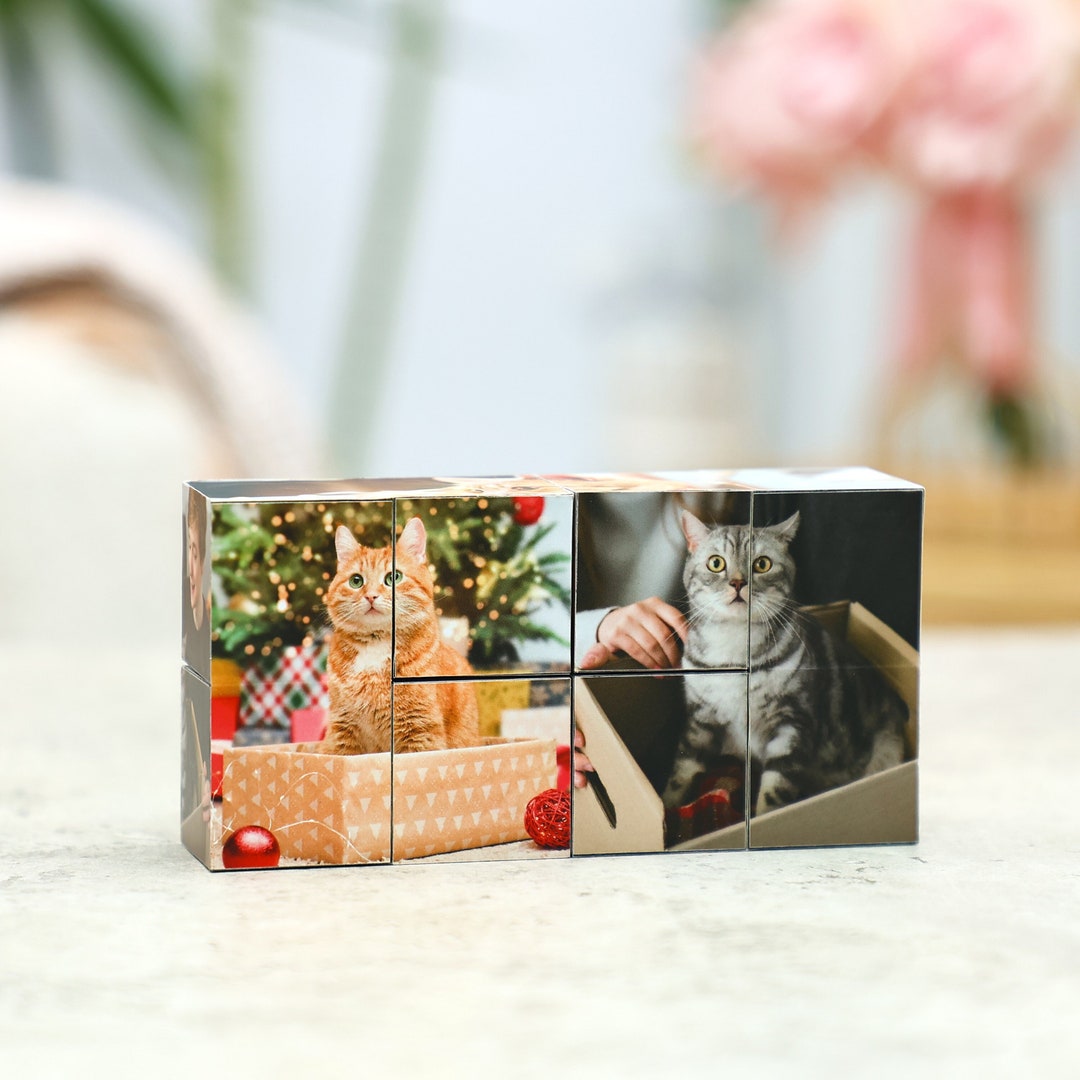 Custom Infinity Photo Cube, Birthday Gift, Anniversary Gift,personal ...