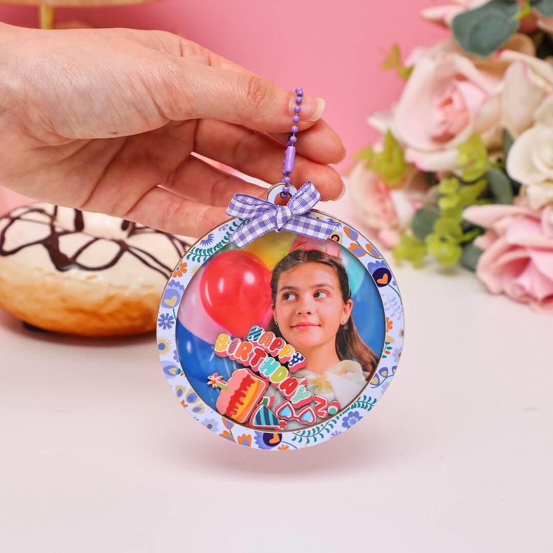 Personalized Birthday Gift, Custom Photo Ornament , 4D Shake Birthday ...