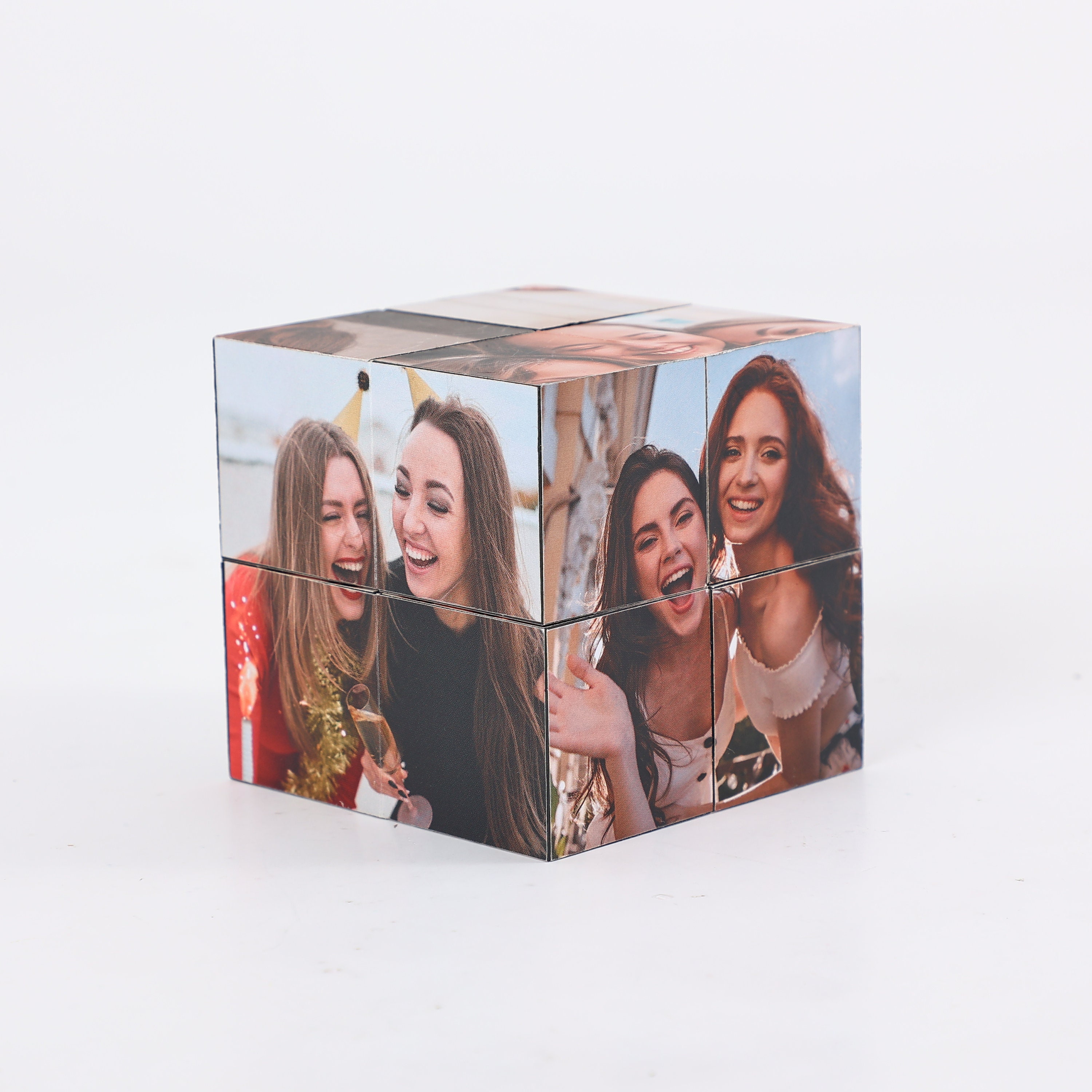 Custom Infinity Photo Cube, Birthday Gift for Her, Anniversary Gift ...