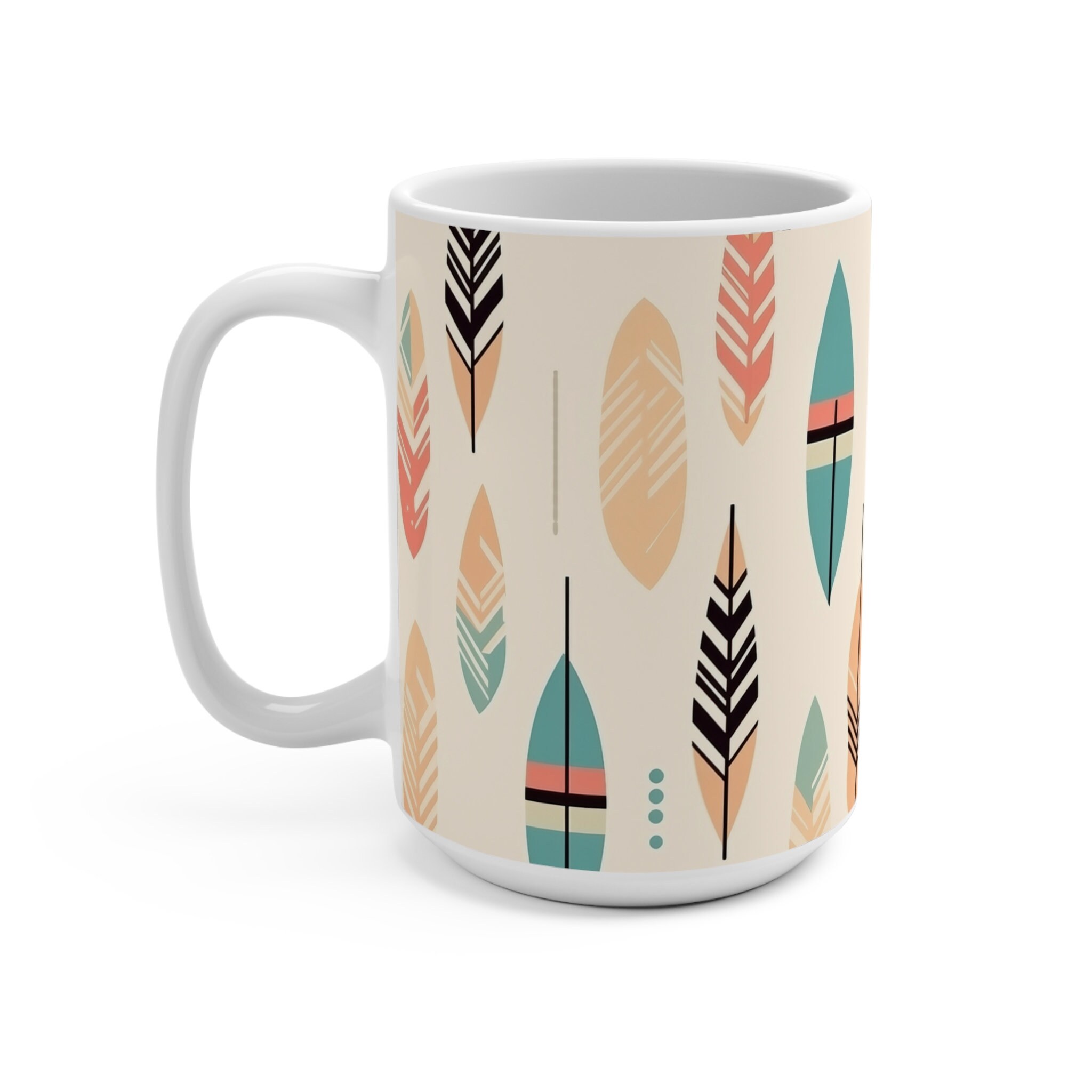 Ceramic Coffee Mugs With Soft Colors, Oversized Mug Shop Collection ...
