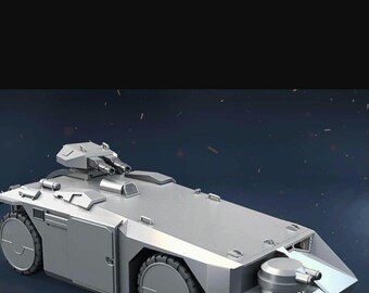 Aliens Weyalnd Yutani APC M577 3D Printed Non Halycon Model Build Kit 1 ...