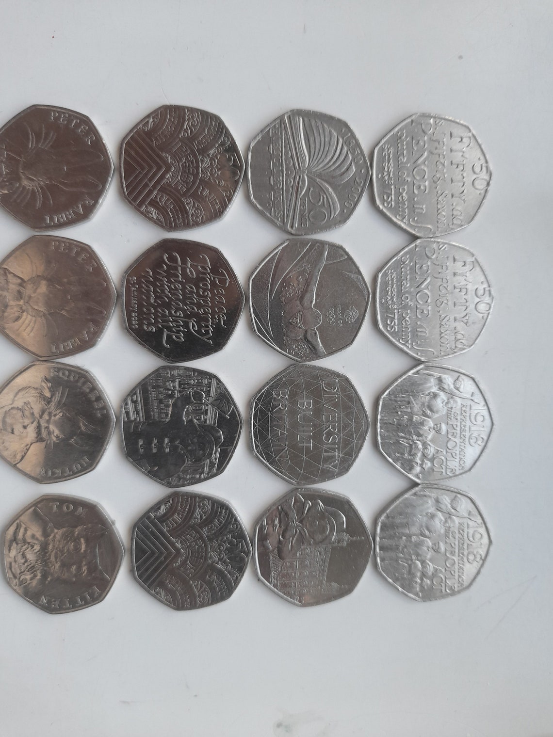 RARE Uk Coin Collection - Etsy UK