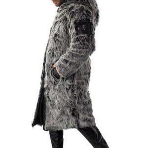 Fur Winter Coat / Wolf Pack Gray Wolf - Etsy