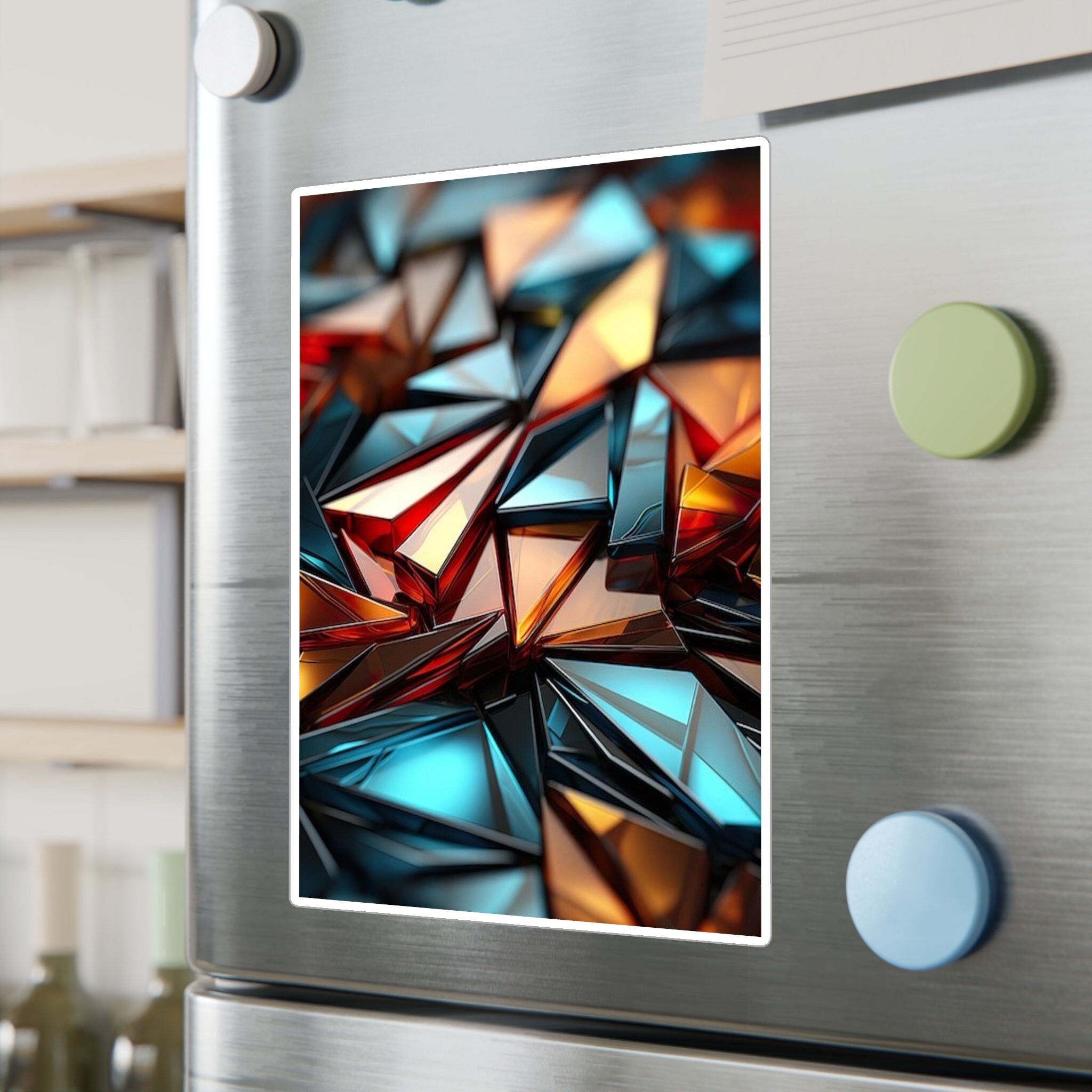 Stained Glass Vinyl Decals - Etsy