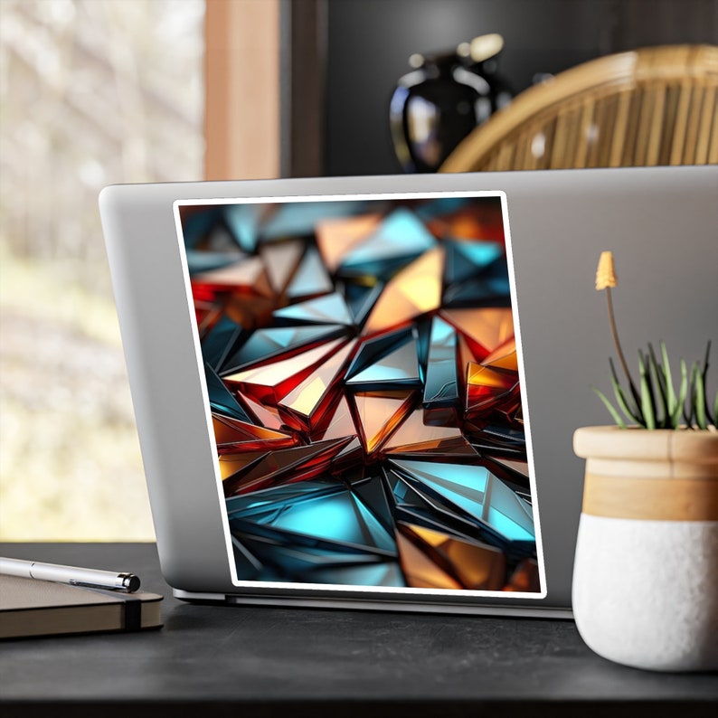 Stained Glass Vinyl Decals - Etsy