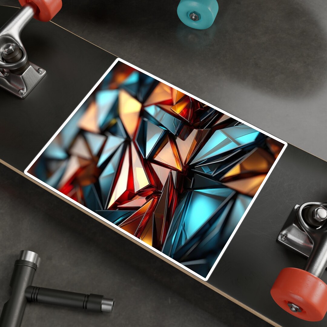 Stained Glass Vinyl Decals - Etsy