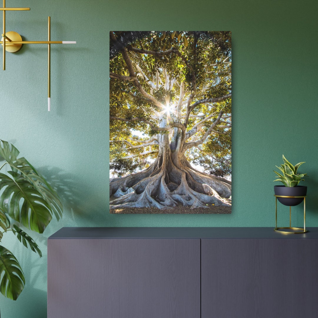 Grandiose Tree Metal Art Sign - Etsy