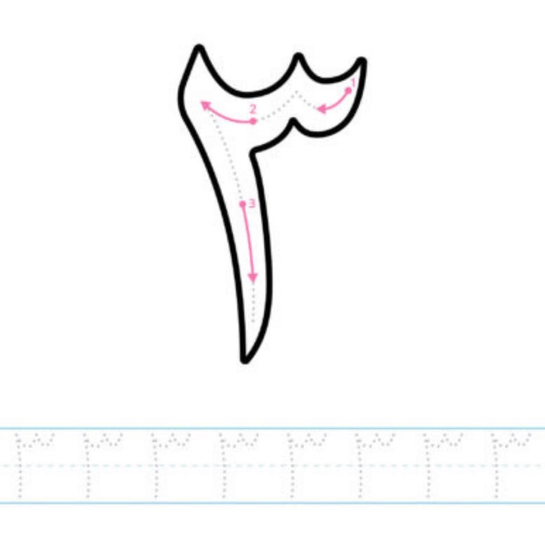 Tracing Arabic Numbers Worksheets Kids - Etsy