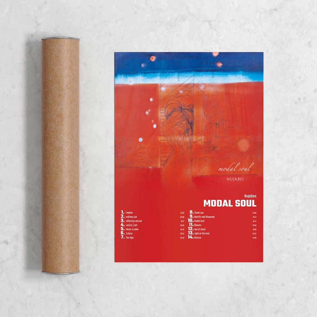 Nujabes Modal Soul Album Cover Poster Print Wall Art - Etsy