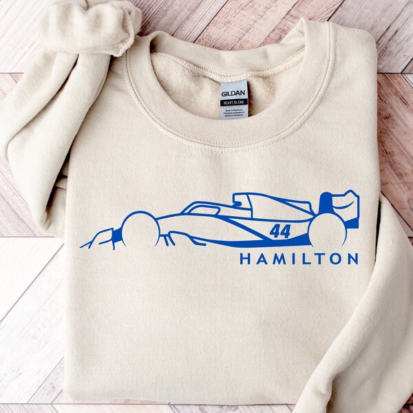 Lewis Hamilton Formula One Sweatshirt, F1 Shirt, F1 Two Sides Shirt ...