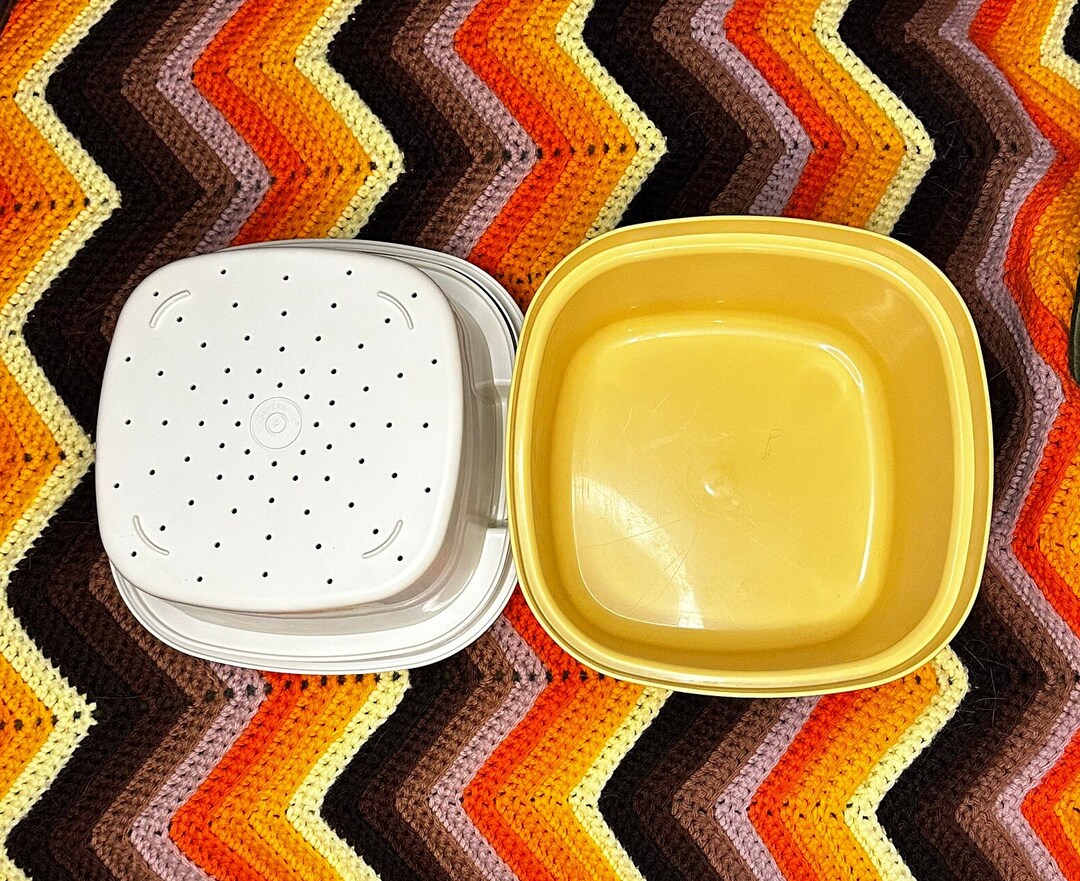 Vintage 70s 80s Tupperware Steamer Pickle Keeper - Etsy