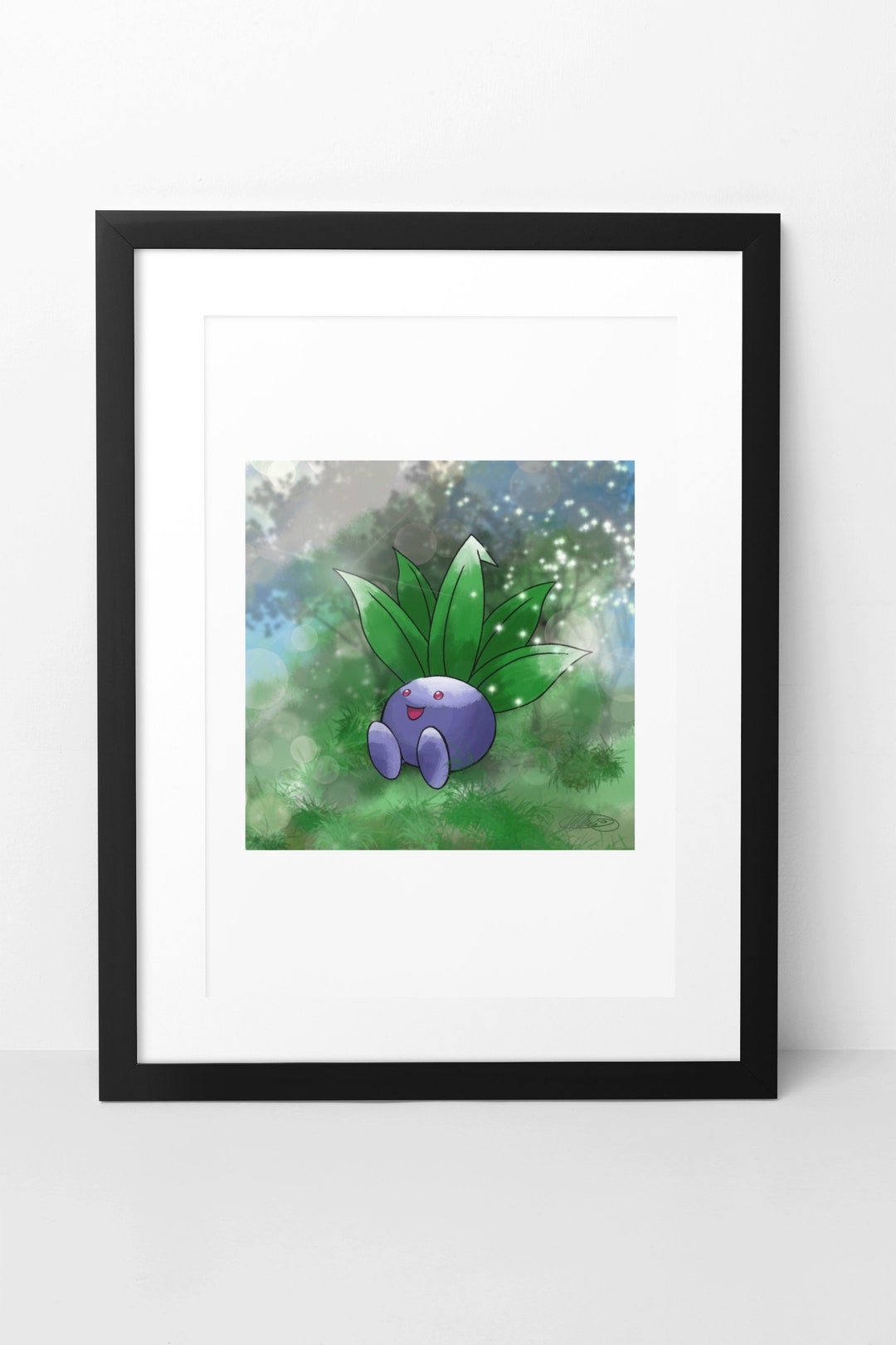 Original Oddish Artwork, A2 Size Limited to 20 Prints. Frame Not ...