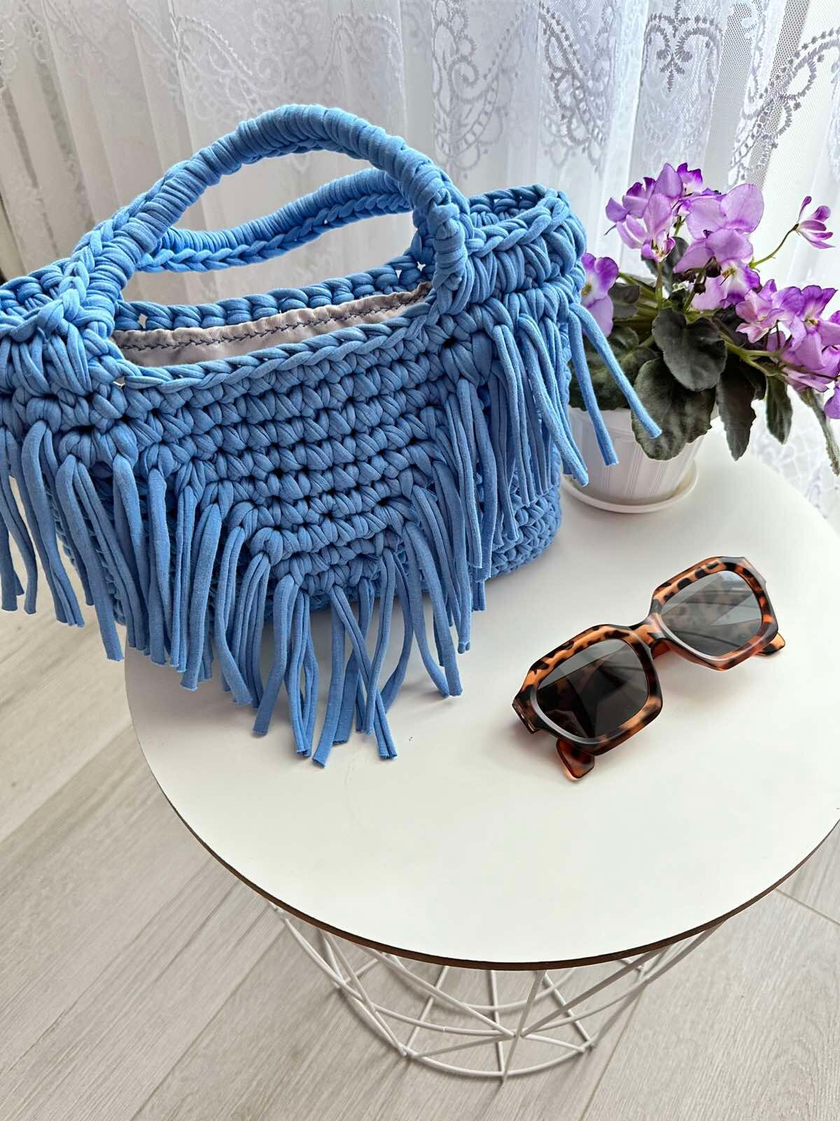 Crochet Bag Handmade Crochet Bag Pattern Crochet Bag With Boho Style ...