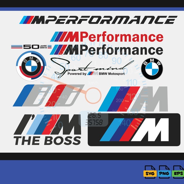 Bmw M Logo Svg - Etsy