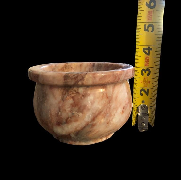 Special Color 4" Marble Pink Mortar and Pestle - Etsy