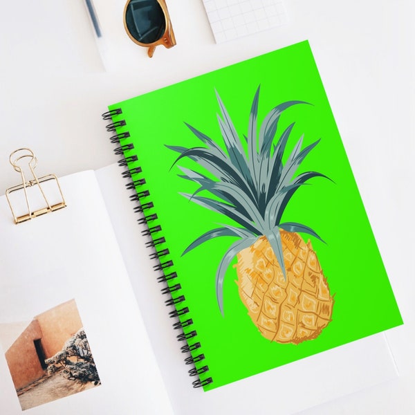 Pineapple Notebook - Etsy
