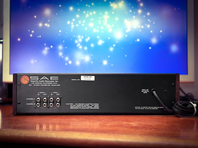 SAE 180 Vintage Stereo Parametric Equalize - Etsy