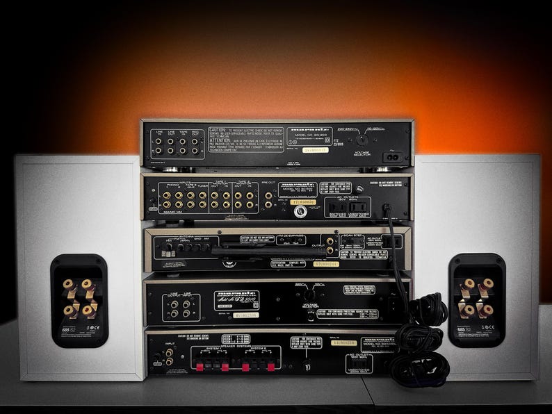 Marantz 500 Series Rare Vintage Component Stereo System B&W Speakers - Etsy