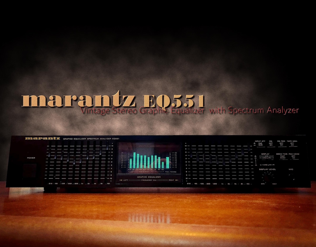 Marantz EQ551 Rare Vintage Stereo Graphic Equalizer - Etsy