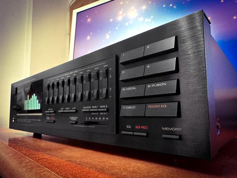 YAMAHA EQ-1100U Rare Vintage Stereo Digital Equalizer - Etsy