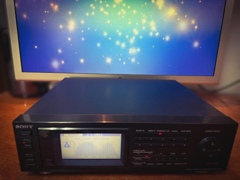 SONY SDP-D905 Rare S/PDIF Optical Input Stereo Equalizer Effects ...