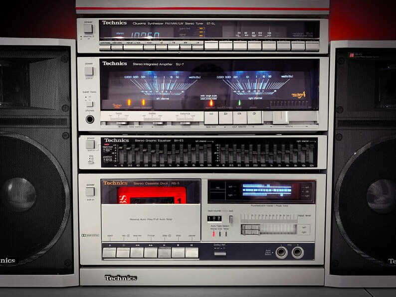 TECHNICS 315 SET-7 Rare Complete Vintage Stereo Components System- - Etsy