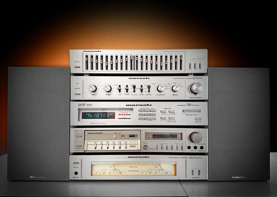 Marantz 500 Series Rare Vintage Component Stereo System B&W Speakers - Etsy