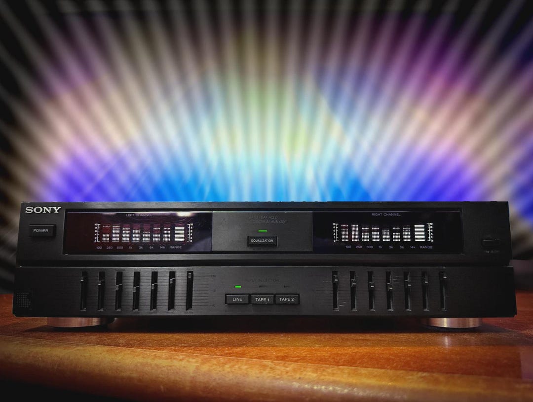 SONY SEQ-7700 Rare Vintage Stereo Graphic Equalizer - Etsy