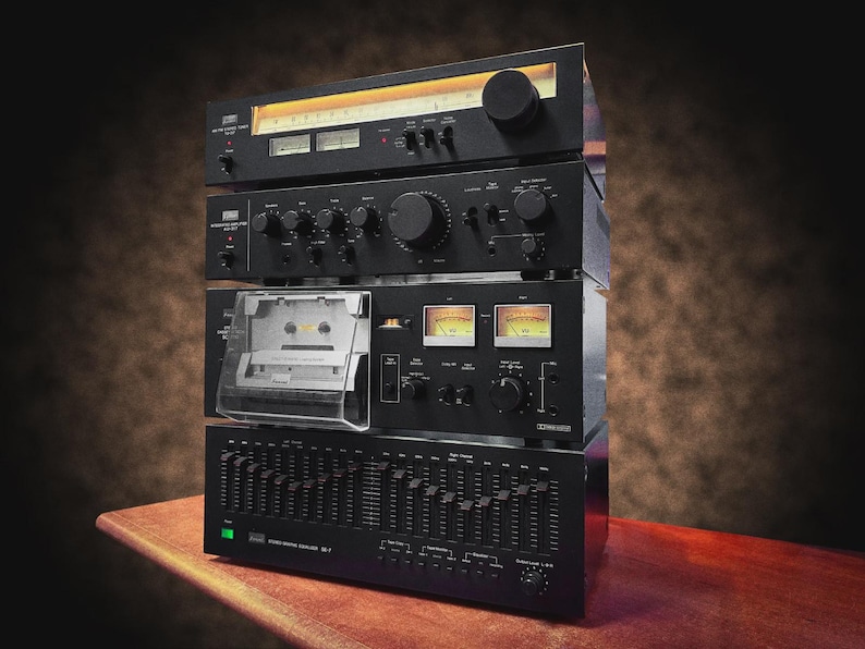 Sansui Hifi Tower (1978) Rare Vintage Component Stereo System SETUP - Etsy
