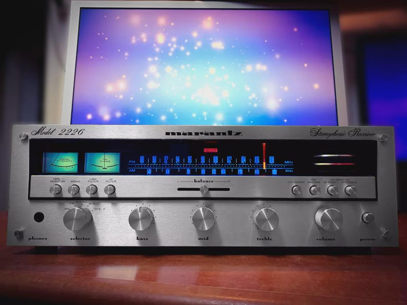 MARANTZ 2226 Rare (1977) Vintage Stereo Receiver - Etsy