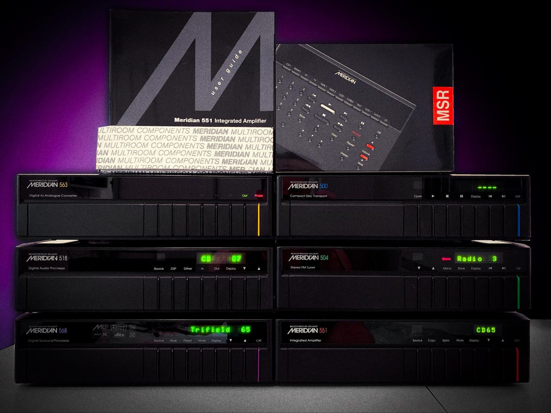 Meridian Rarest Bundle Models 568 551 504 500 518 Vintage High-end ...