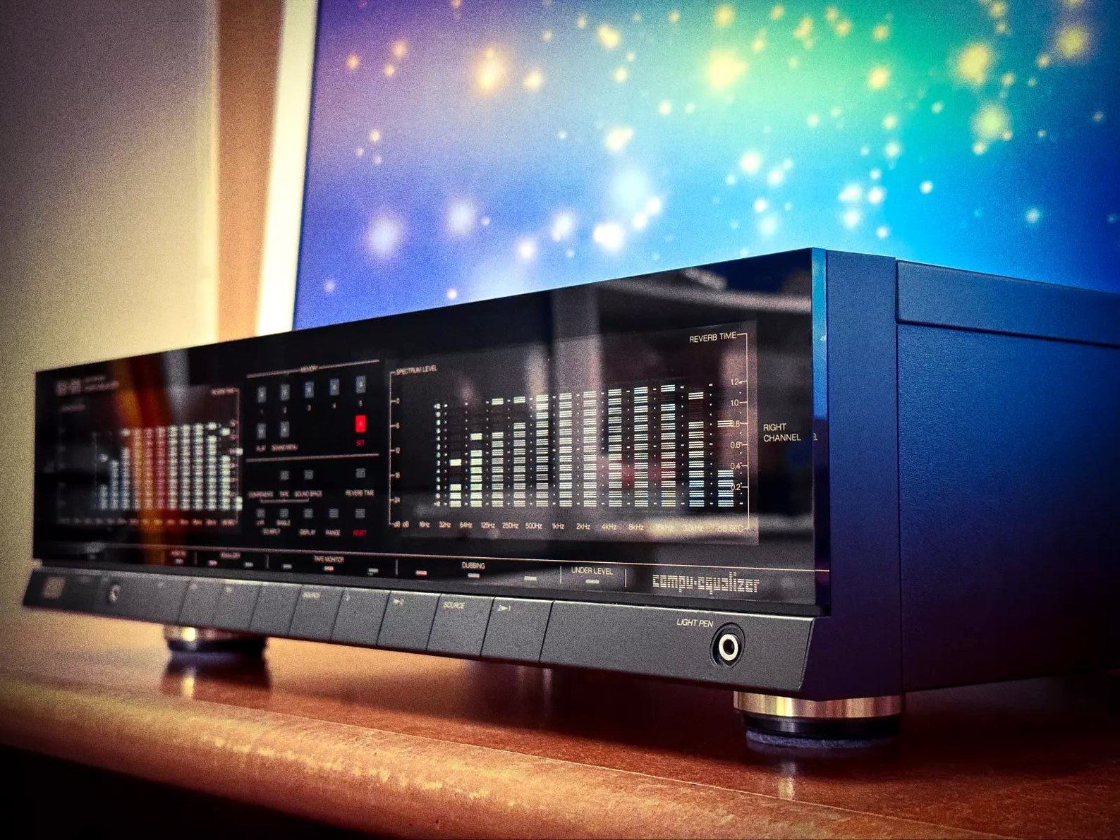 SANSUI SE-99 Rare Vintage Stereo Graphic Equalizer Light Pen Included ...