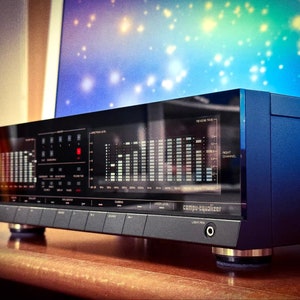 SANSUI SE-99 Rare Vintage Stereo Graphic Equalizer Light Pen Included ...