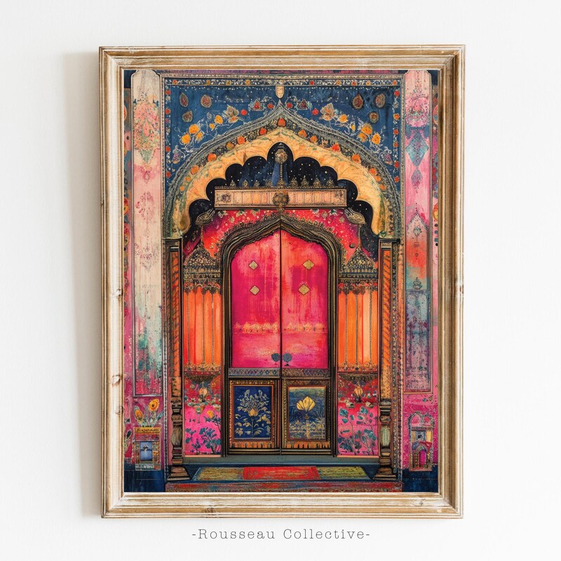 Rajasthan Style Wall Art - Etsy UK