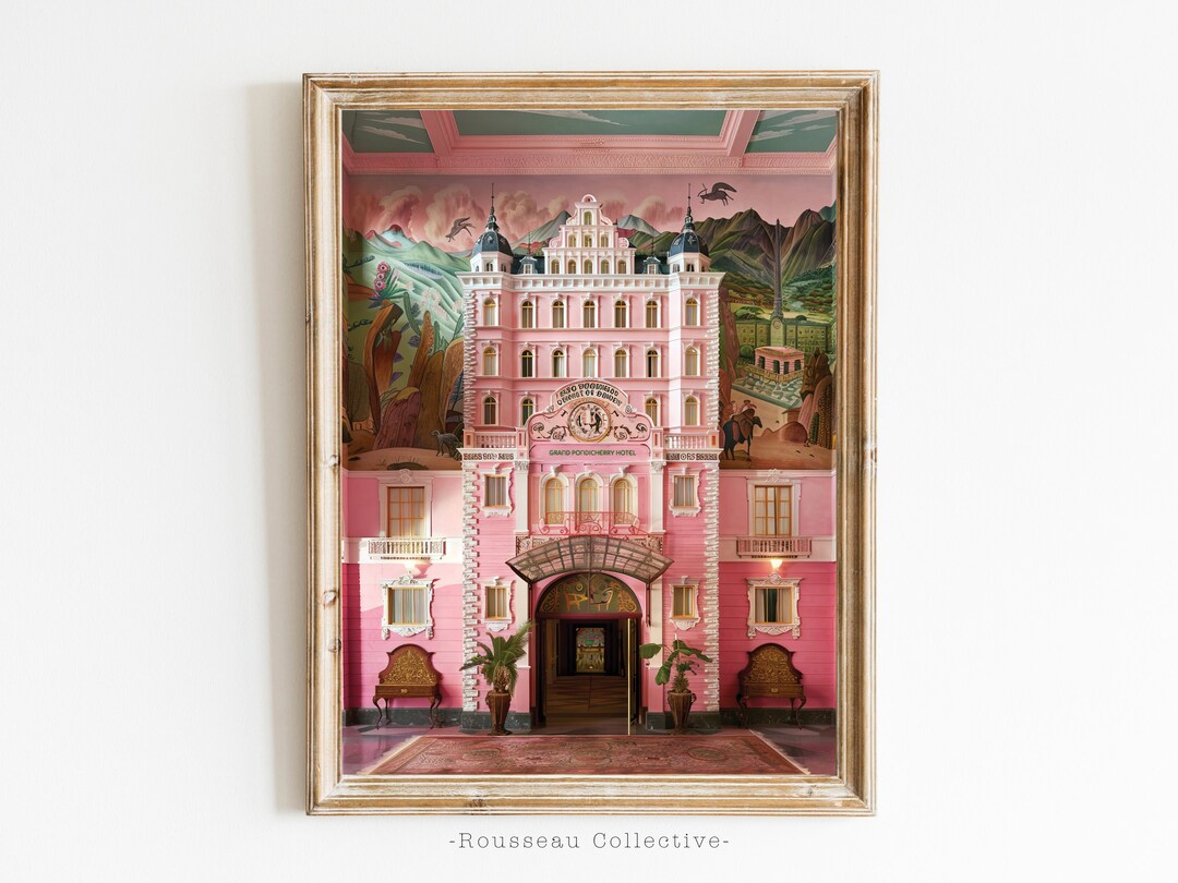 Vintage Colonial House, Jungle Wall Art, Grand Budapest Hotel, British ...