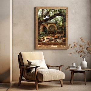 Vintage Colonial House, Jungle Wall Art, Cuba Heritage, British ...