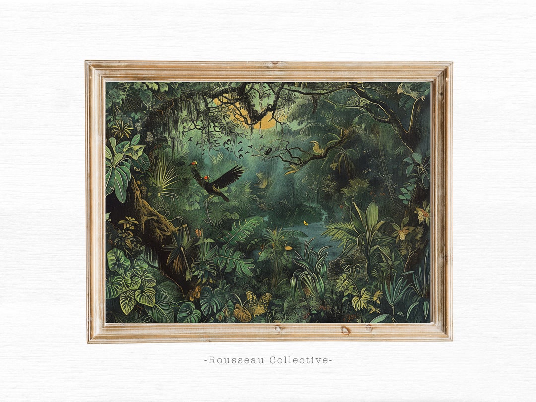 Tropical Decor, Jungle Print, Botanical Wall Art, Botanical Print ...
