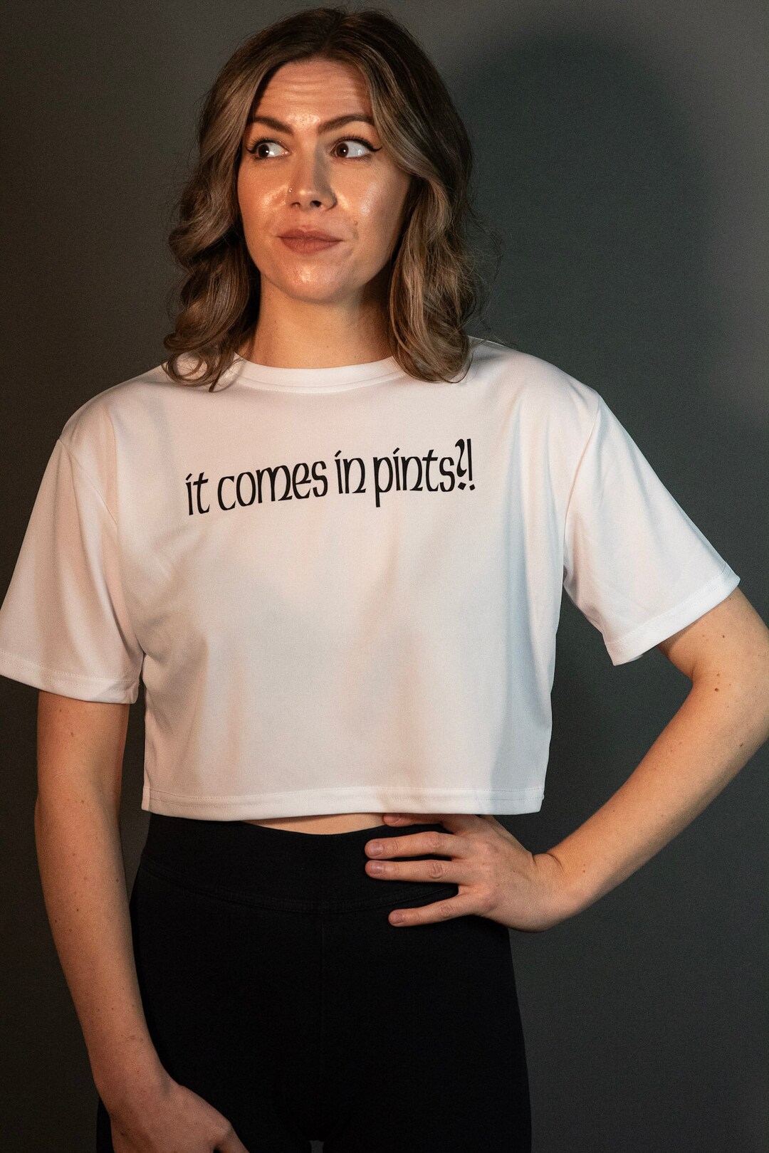 It Comes in Pints. Middle Earth’s Crop Tee. Fantasy Fan Gifts for Her ...