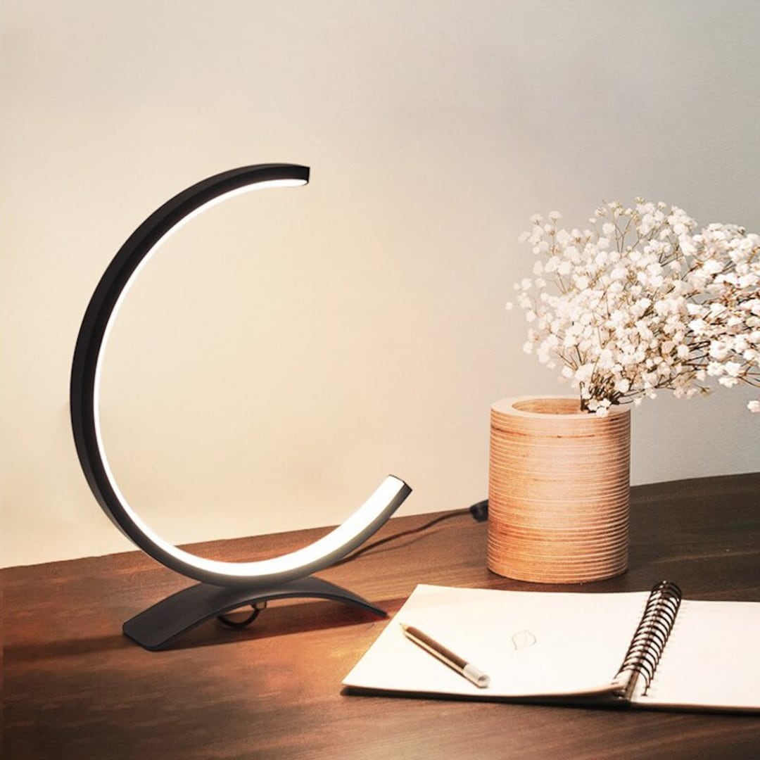 C Capital Letters Shape LED Lights Desk Ambient Lights - Etsy
