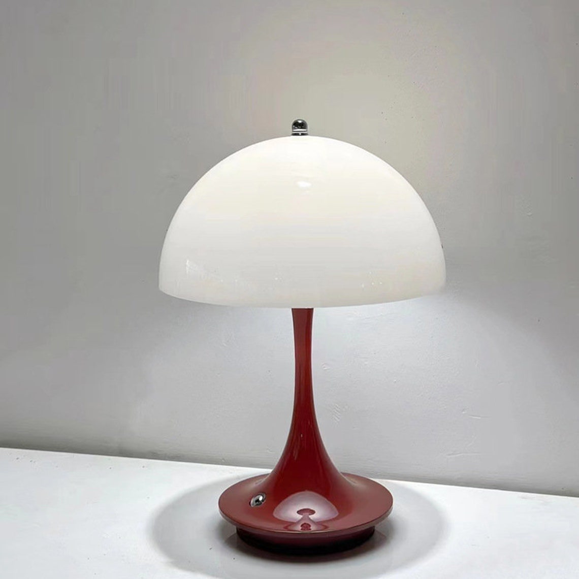 Rechargeable Mushroom Shade Desk Lamp for Living Room Bedroom - Etsy