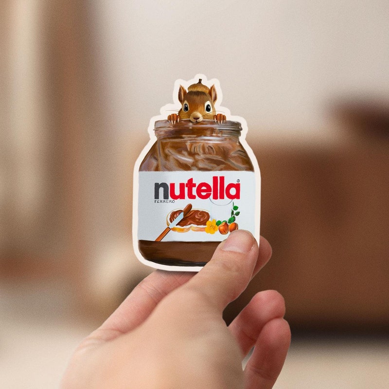 Kawaii Nutella - Etsy