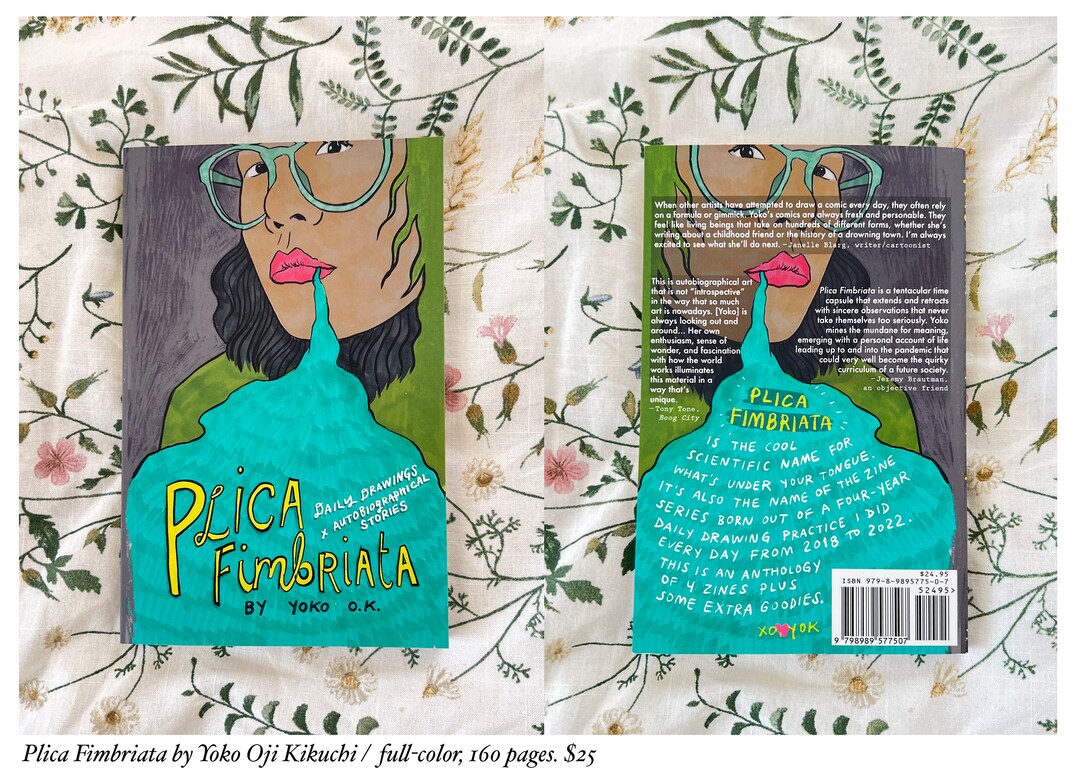 Yoko Ok's Anthology of Plica Fimbriata - Daily Drawings X Autobiographical Comics - Etsy