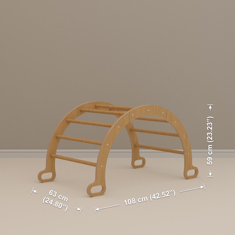 Montessori Climbing Arch DIY Plan | Dxf, Pdf, Step for CNC & Laser Cut ...